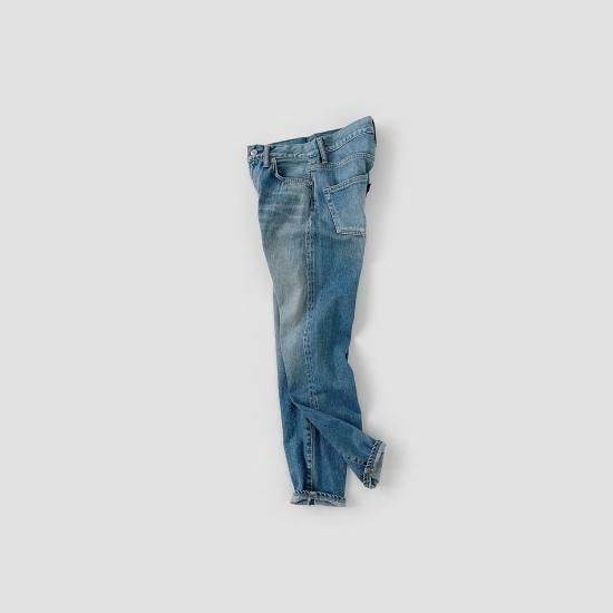 SEA VINTAGE ジャストウエストスリムデニム V.L.BLUE - hillside SEA VINTAGE ジャストウエストスリムデニム V.L.BLUE - hillside