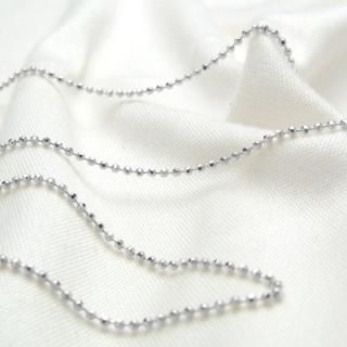K18WGカットボールチェーン一覧 | ネックレスチェーン専門店 K18WGカットボールチェーン一覧 | ネックレスチェーン専門店