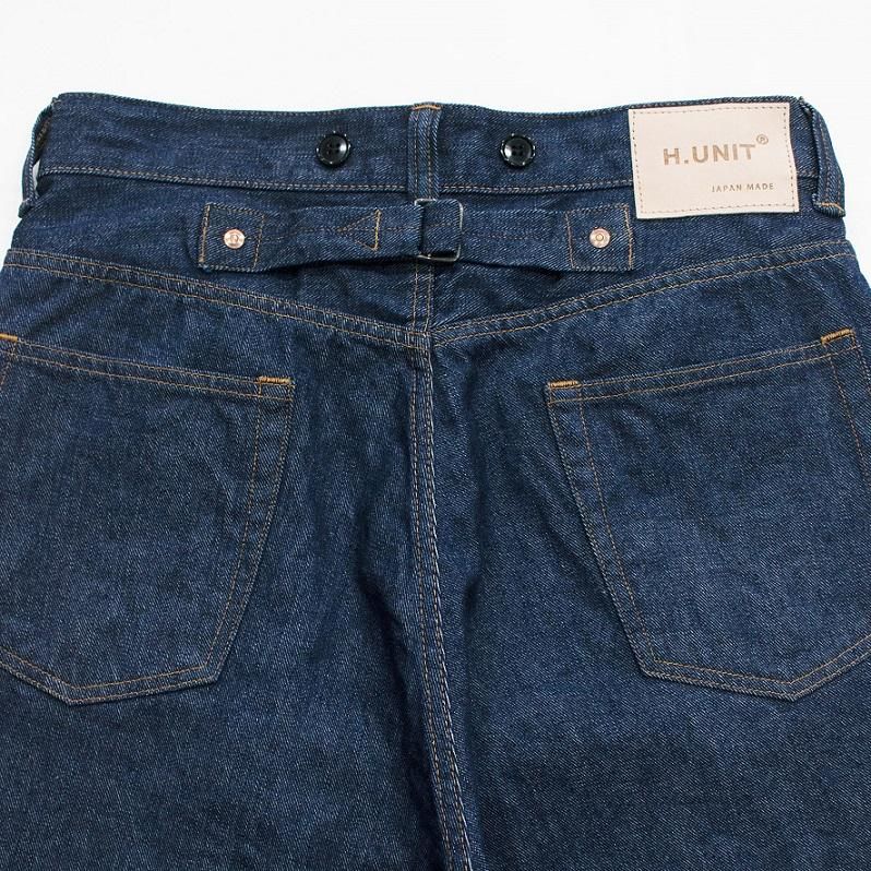 Left hand denim crownsize 5P - H.UNIT Left hand denim crownsize 5P - H.UNIT