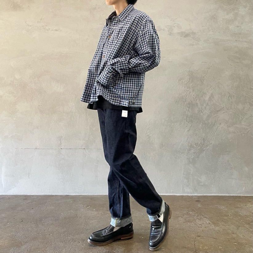 生機デニム】Raw denim tight straight 5P【ストレート】 - H.UNIT 生機デニム】Raw denim tight straight 5P【ストレート】 - H.UNIT