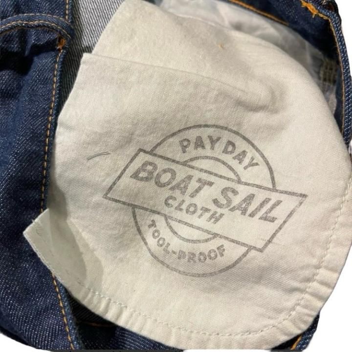 PAY DAY/30s SUPER PAYDAY VINTAGE DENIM PAINTER PANTS INDIGO PAY DAY/30s SUPER PAYDAY VINTAGE DENIM PAINTER PANTS INDIGO
