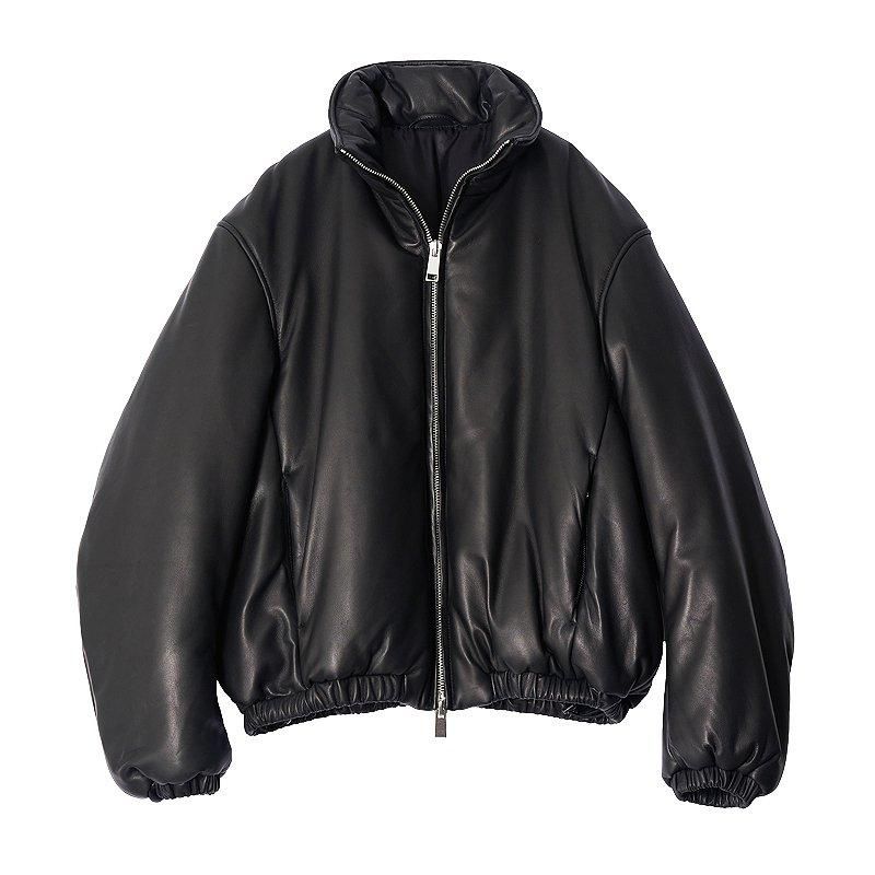 yoke LEATHER PUFFER BLOUSON|ヨーク レザーパフブルゾン|通販 yoke LEATHER PUFFER BLOUSON|ヨーク レザーパフブルゾン|通販