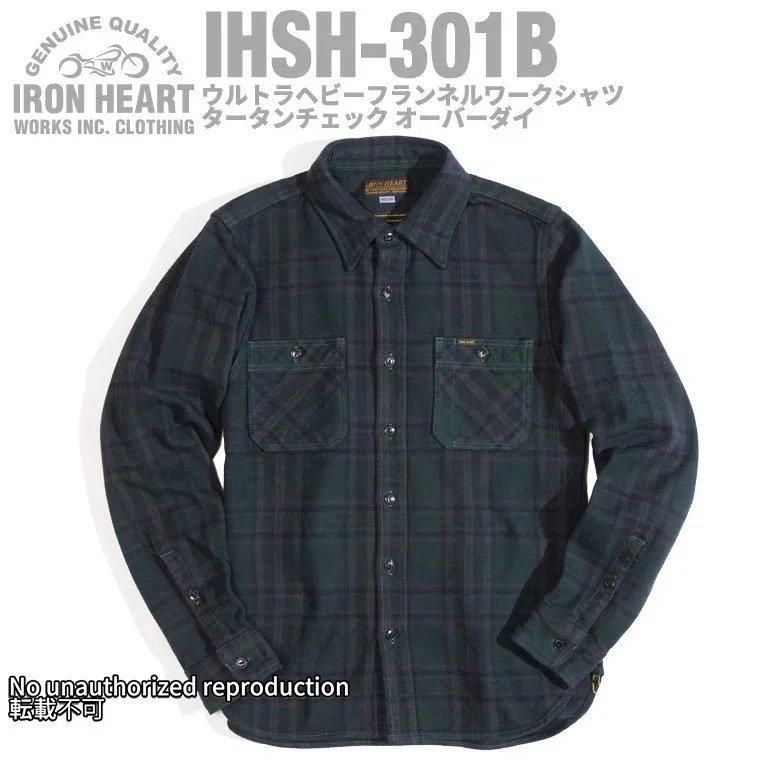 IHSH-301B】ウルトラヘビーフランネルタータンチェックワーク IHSH-301B】ウルトラヘビーフランネルタータンチェックワーク