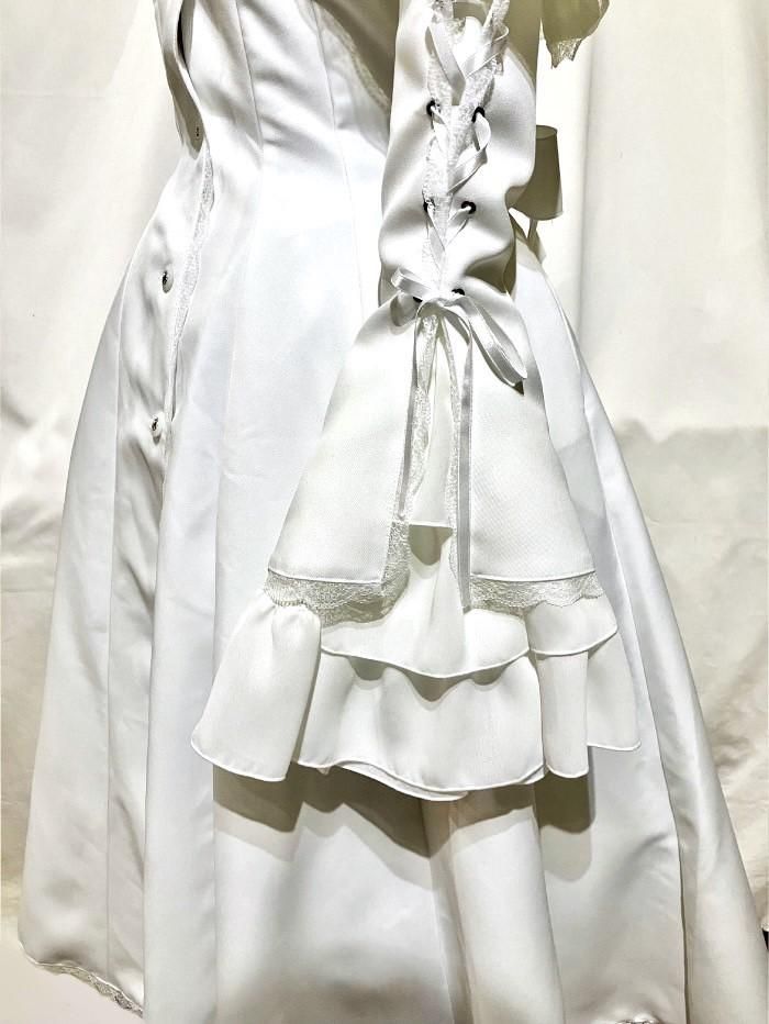◇受注商品◇デコレーションクロス付きファー衿ケープ+袖あみ ◇受注商品◇デコレーションクロス付きファー衿ケープ+袖あみ