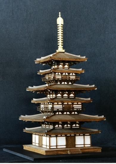 1/100薬師寺東塔 - 小林工芸 1/100薬師寺東塔 - 小林工芸