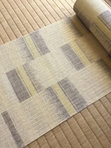 紙布 くずし市松柄 八寸名古屋帯 - 石原呉服店オンラインショップ 紙布 くずし市松柄 八寸名古屋帯 - 石原呉服店オンラインショップ