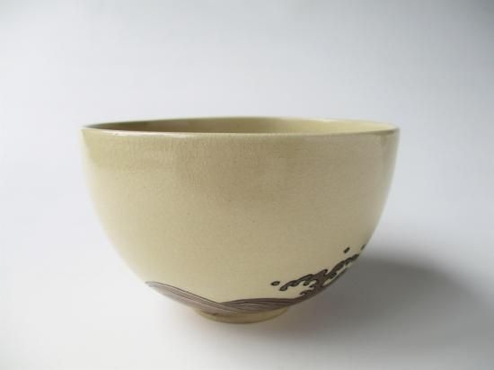 永楽保全写日ノ出鶴絵茶碗 (共箱)二代 矢口永寿 - 茶道具販売 栗林園 永楽保全写日ノ出鶴絵茶碗 (共箱)二代 矢口永寿 - 茶道具販売 栗林園
