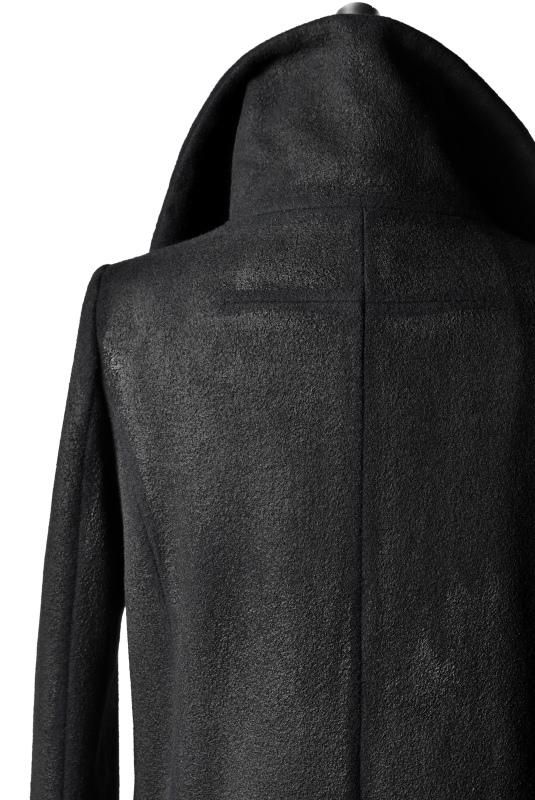 The Viridi-Anne COATING-MELTON HIGHNECK COAT (VI-2400-06SP The Viridi-Anne COATING-MELTON HIGHNECK COAT (VI-2400-06SP