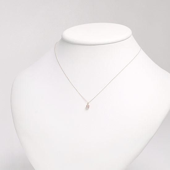 4月誕生石のアクセサリー K10YG モルガナイト ネックレス 4月の 4月誕生石のアクセサリー K10YG モルガナイト ネックレス 4月の
