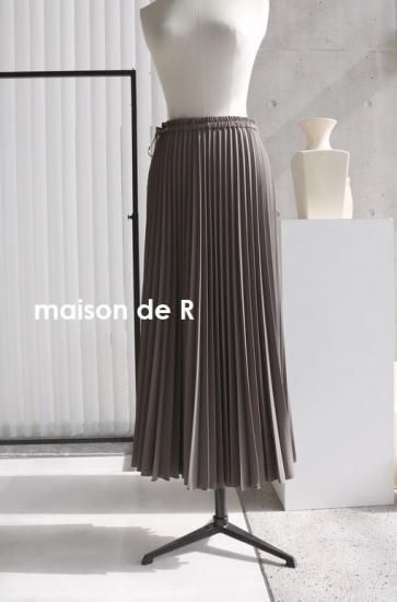 22-05 プリーツスカート(マキシ丈) - MAISON de R 22-05 プリーツスカート(マキシ丈) - MAISON de R