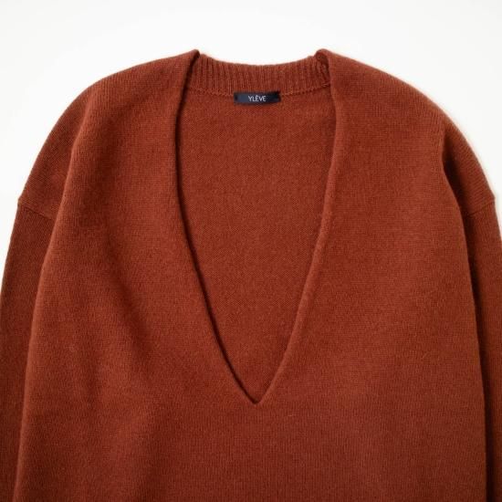 YLEVE(イレーヴ)「LAMBS WOOL KN P/O」 - WEEKENDER SHOP ANDEL YLEVE(イレーヴ)「LAMBS WOOL KN P/O」 - WEEKENDER SHOP ANDEL