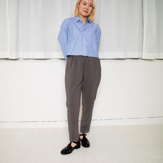 YLEVE(イレーヴ)「COTTON TYPEWRITER SHORT SH」 - WEEKENDER YLEVE(イレーヴ)「COTTON TYPEWRITER SHORT SH」 - WEEKENDER