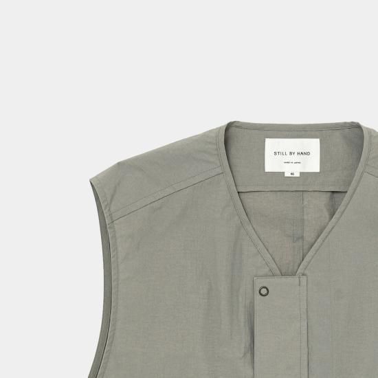 STILL BY HAND スティルバイハンド 「ナイロン素材 スナップ STILL BY HAND スティルバイハンド 「ナイロン素材 スナップ