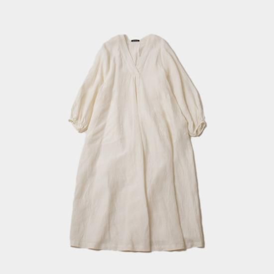 kijinokanosei - 生地の可能性 「Vneck dress」 - WEEKENDER kijinokanosei - 生地の可能性 「Vneck dress」 - WEEKENDER