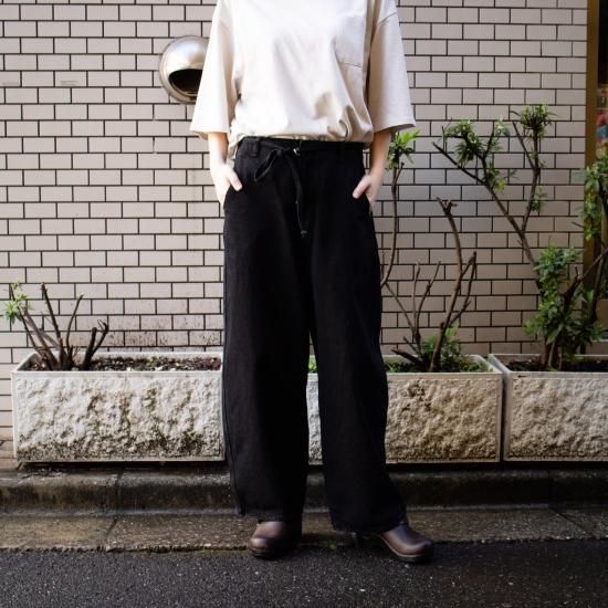 JöICEADDED ジョイスアディッド 「Round wide denim Trousers JöICEADDED ジョイスアディッド 「Round wide denim Trousers