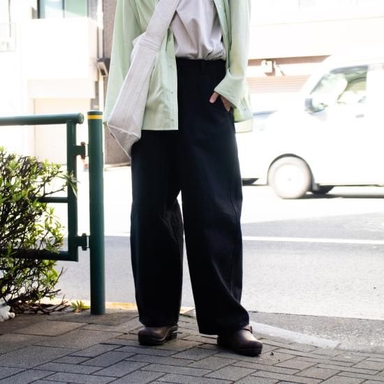 JöICEADDED ジョイスアディッド 「Round wide denim Trousers JöICEADDED ジョイスアディッド 「Round wide denim Trousers