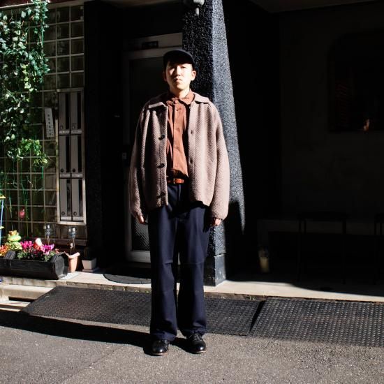 STILL BY HAND スティルバイハンド 「ウールフラノ素材 ニー STILL BY HAND スティルバイハンド 「ウールフラノ素材 ニー