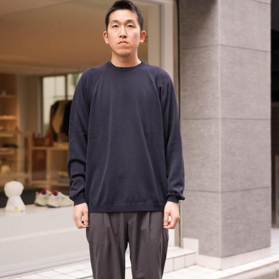 STILL BY HAND スティルバイハンド 「強撚コットン素材 10G STILL BY HAND スティルバイハンド 「強撚コットン素材 10G