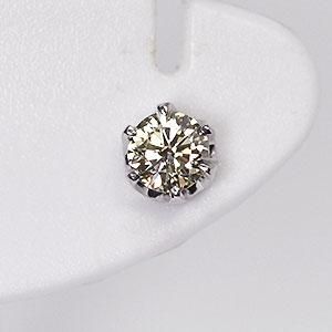 プラチナ・ダイヤモンド0.1ct(VSクラス・H&C・鑑別書カード付 プラチナ・ダイヤモンド0.1ct(VSクラス・H&C・鑑別書カード付