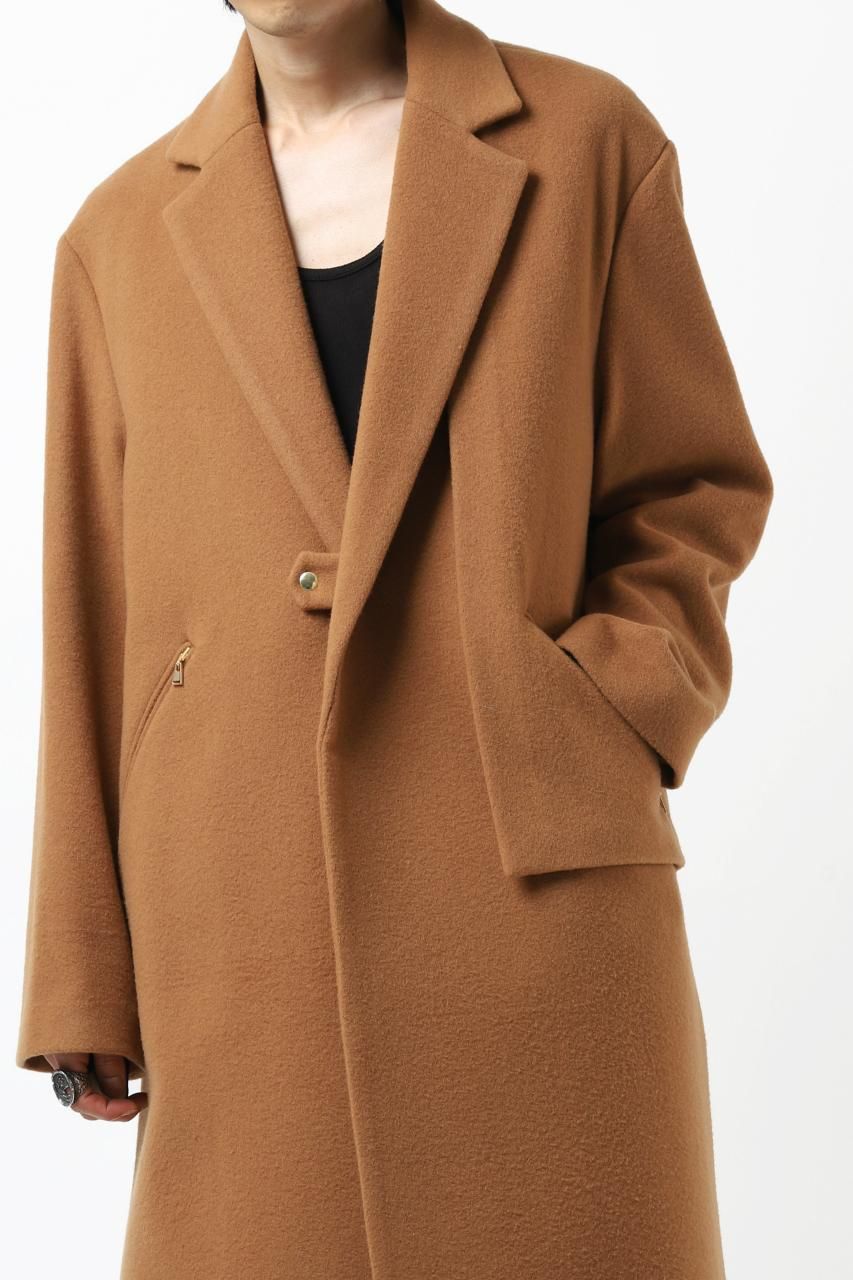 CULLNI CHESTER COAT (CAMEL)の商品ページ - K's Clothing CULLNI CHESTER COAT (CAMEL)の商品ページ - K's Clothing