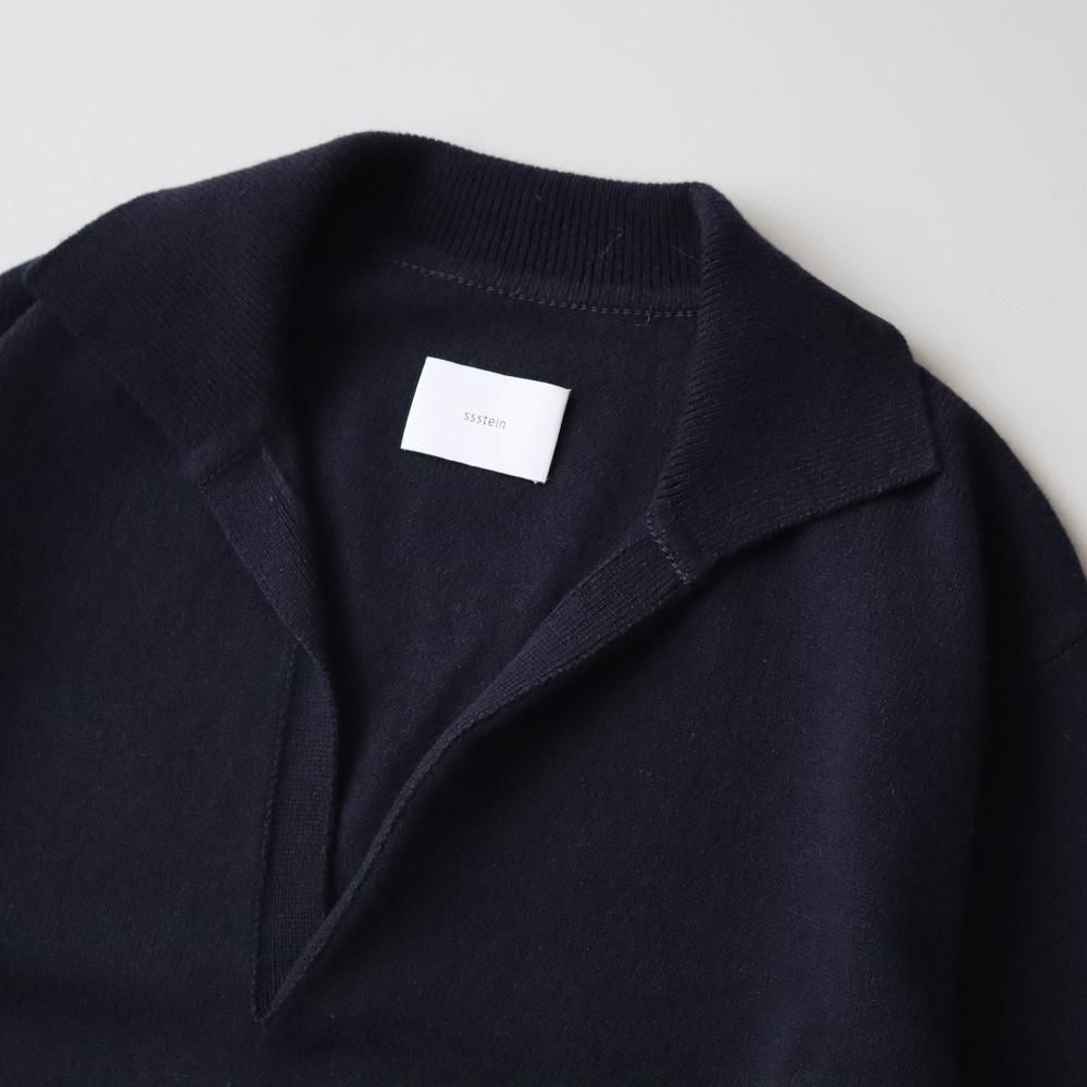 ssstein_MEN'S EXTRA FINE WOOL KNIT SKIPPER LS (2 COLORS ssstein_MEN'S EXTRA FINE WOOL KNIT SKIPPER LS (2 COLORS