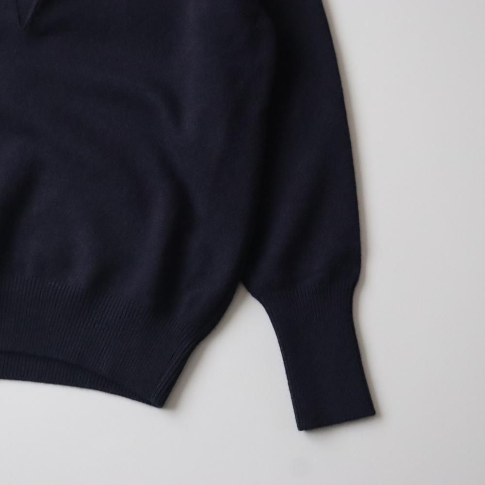 ssstein_MEN'S EXTRA FINE WOOL KNIT SKIPPER LS (2 COLORS ssstein_MEN'S EXTRA FINE WOOL KNIT SKIPPER LS (2 COLORS