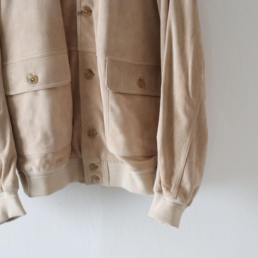 25ss HERILL LAMB SUEDE JACKET サイズ:2(HERILL 25SS 25ss HERILL LAMB SUEDE JACKET サイズ:2(HERILL 25SS