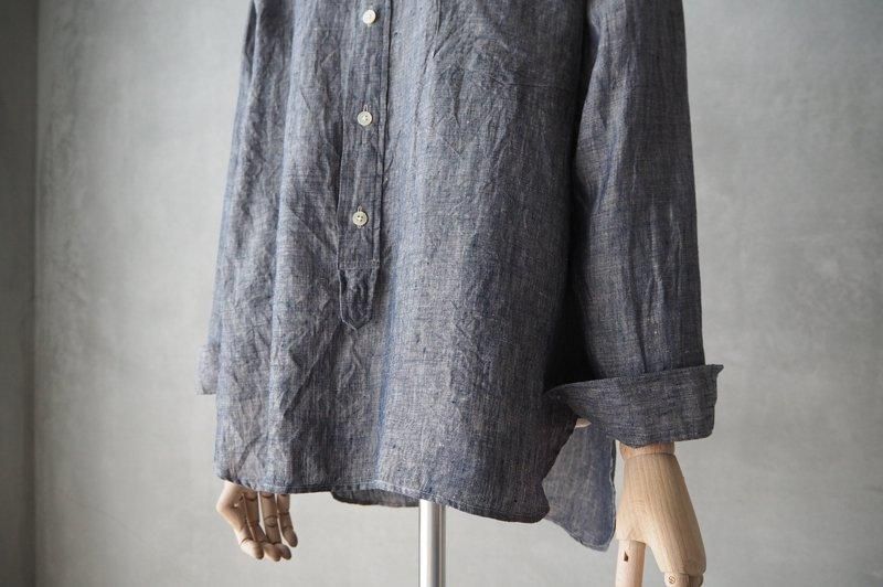 リネンシャンブレー プルオーバーシャツ | WOMENS - Daja リネンシャンブレー プルオーバーシャツ | WOMENS - Daja