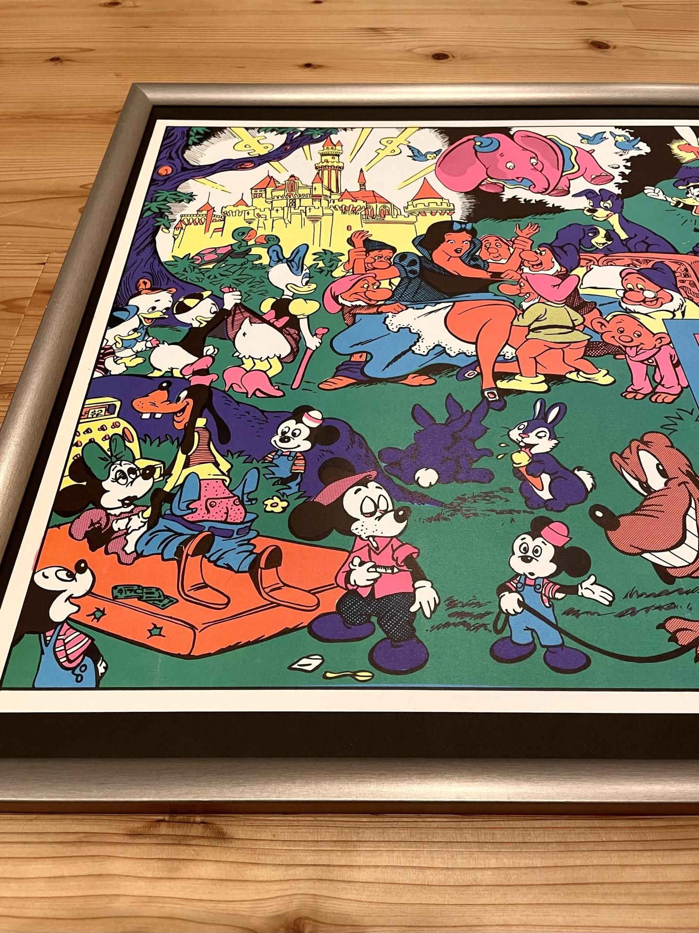 1960〜70s Disney Memorial Orgy Parody Poster Container