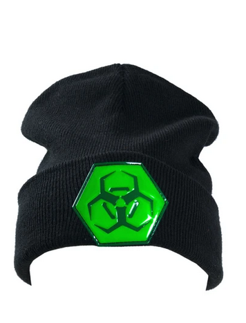 CYBERDOG : Hex Hazard Folded BEANIE - サイバーファッション CYBERDOG : Hex Hazard Folded BEANIE - サイバーファッション