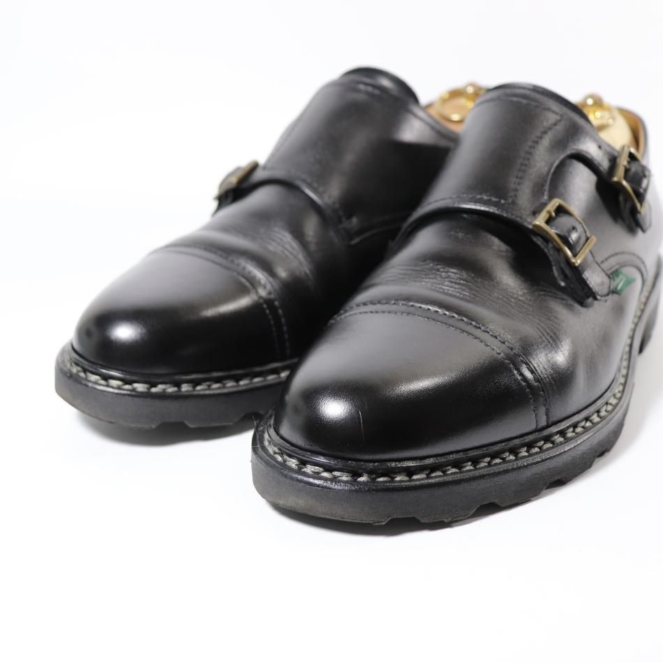 美品” Paraboot(パラブーツ)ダブルモンクストラップシューズ 美品” Paraboot(パラブーツ)ダブルモンクストラップシューズ