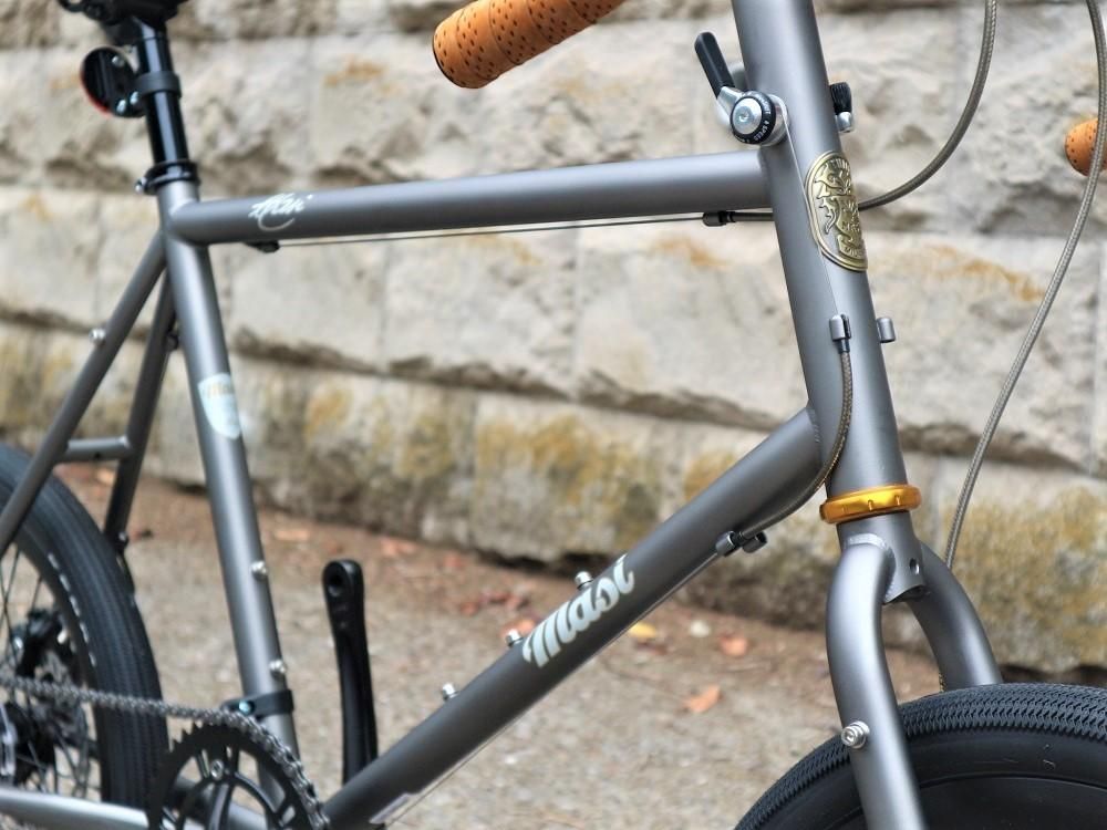 MASI Fennec Touring Drop8 マットチタン - ミニベロ(小径車 MASI Fennec Touring Drop8 マットチタン - ミニベロ(小径車