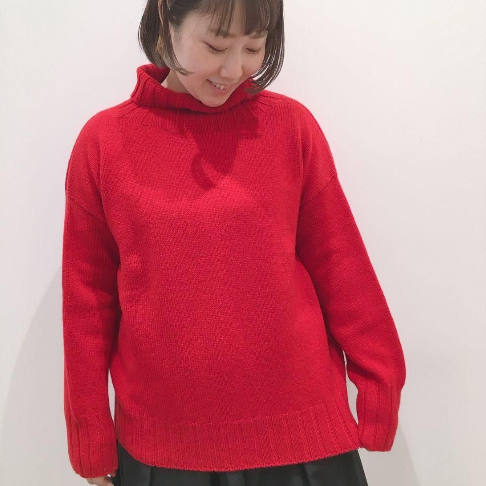 Aparaya - ラムズウールハイネックニット - Sheth Online Store Aparaya - ラムズウールハイネックニット - Sheth Online Store