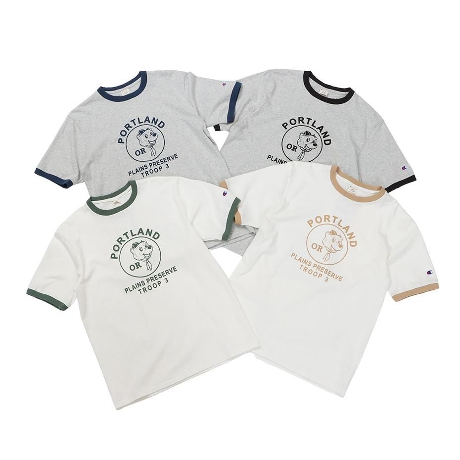 Champion - ショートスリーブリンガーTシャツ (C3-Z339) - Sheth Champion - ショートスリーブリンガーTシャツ (C3-Z339) - Sheth