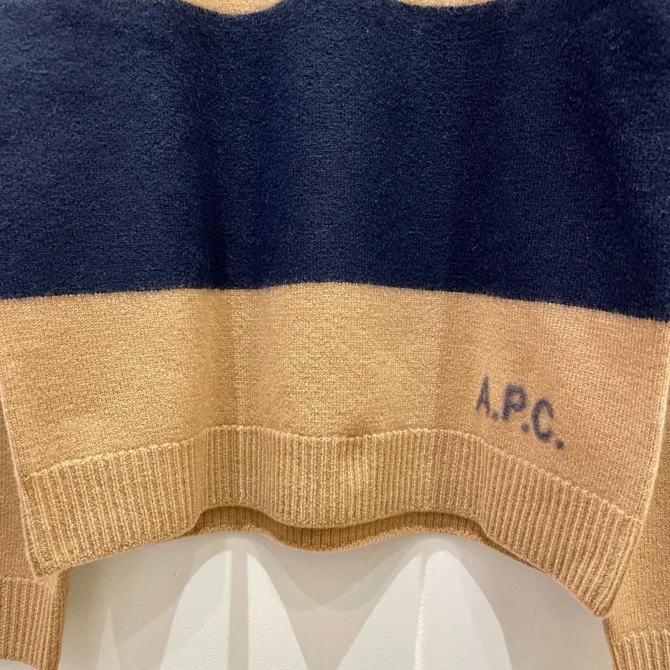A.P.C. - 太ボーダー セーター(24246187871) - Sheth Online A.P.C. - 太ボーダー セーター(24246187871) - Sheth Online