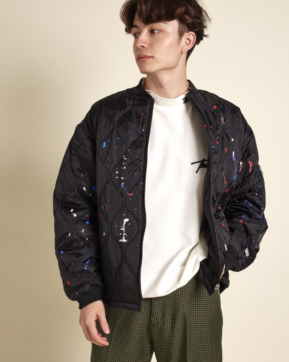 QUILT MA-1, PAINTED, BLACK - THE SWINGGGR ONLINE STORE QUILT MA-1, PAINTED, BLACK - THE SWINGGGR ONLINE STORE
