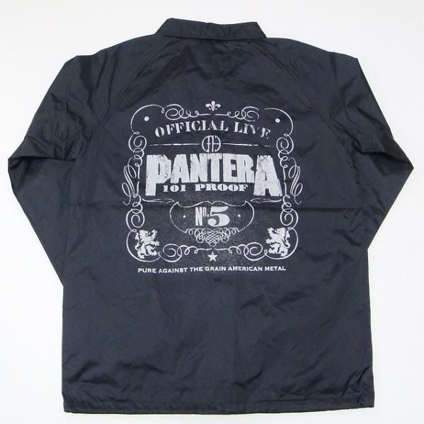 PANTERA Name Logo, コーチジャケット - メタルTシャツ専門店 PANTERA Name Logo, コーチジャケット - メタルTシャツ専門店