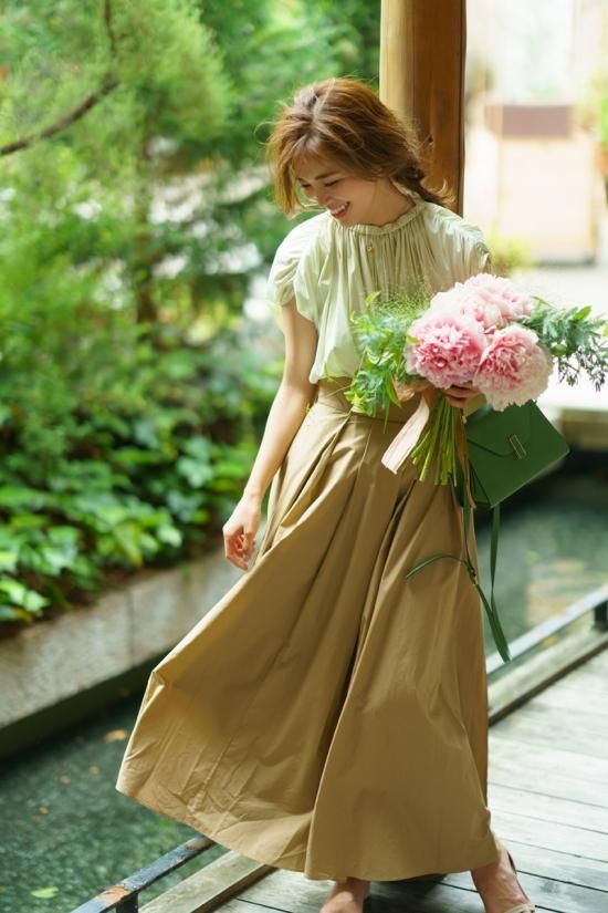 再入荷】タックスカート(ベージュ) - seventen 再入荷】タックスカート(ベージュ) - seventen