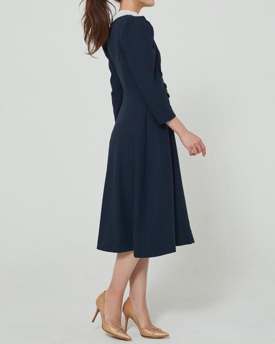 20%off】フロントボタンネイビーワンピース - seventen 20%off】フロントボタンネイビーワンピース - seventen