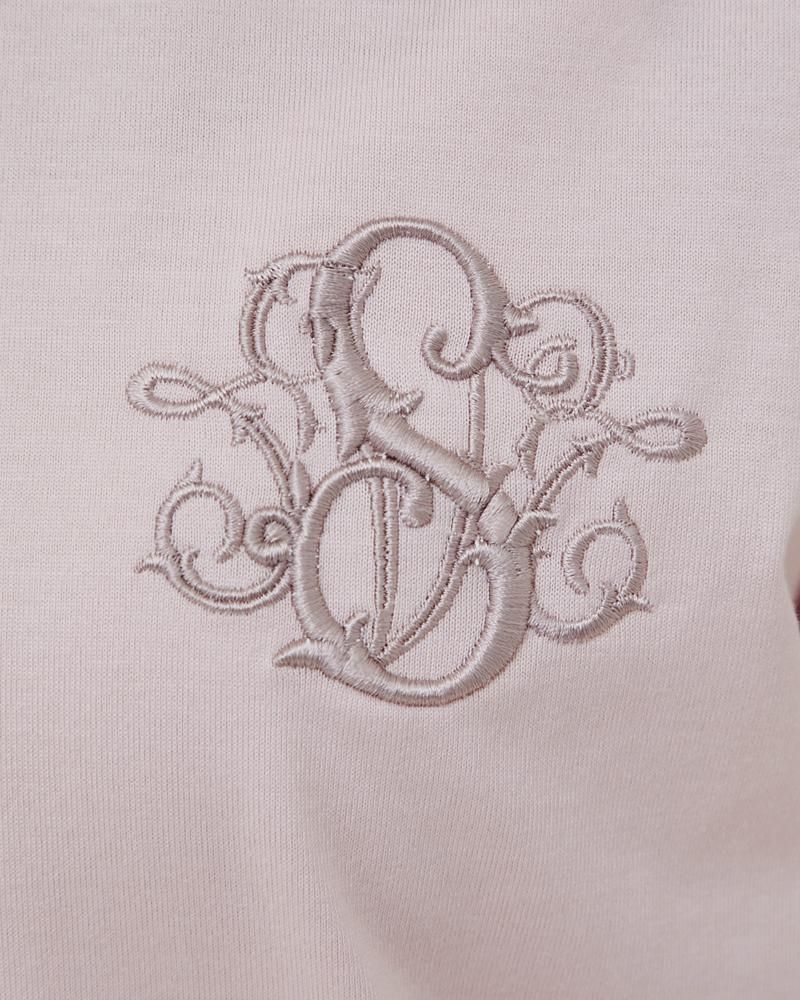 SVT刺繍Tシャツ(ホワイト×ベージュ) - seventen SVT刺繍Tシャツ(ホワイト×ベージュ) - seventen