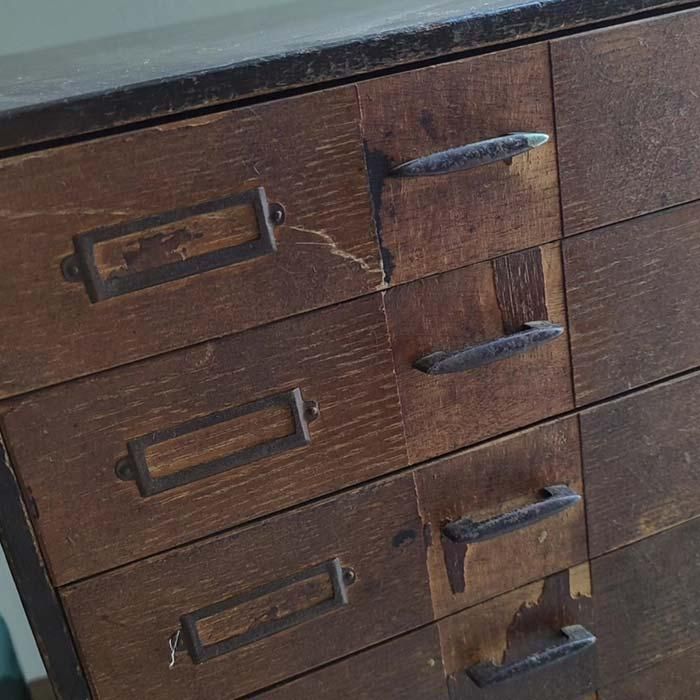 古家具・古道具・木製・小引き出し・昭和レトロ家具・7段 | 旅 古家具・古道具・木製・小引き出し・昭和レトロ家具・7段 | 旅