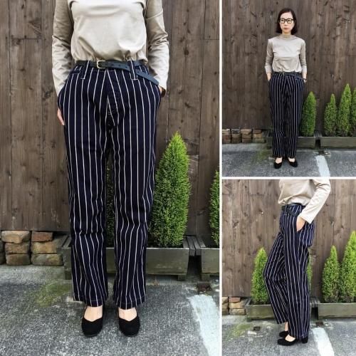 Yarmo "Back Belt Work Pants" - Tribeca