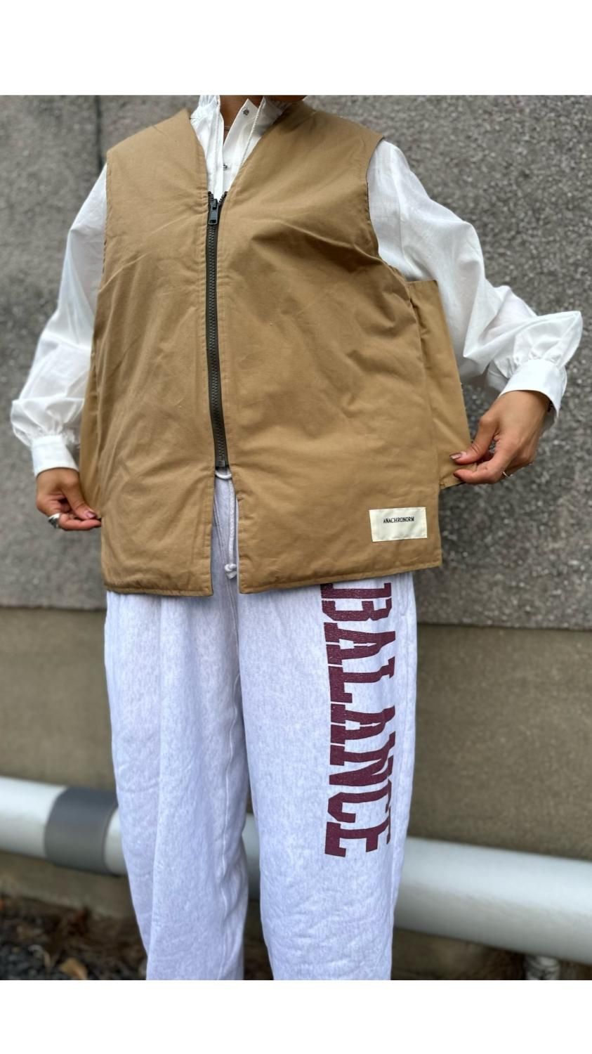 ANACHRONORM “REVERSIBLE QUILTED VEST” - TRIBECA(トライベカ ANACHRONORM “REVERSIBLE QUILTED VEST” - TRIBECA(トライベカ
