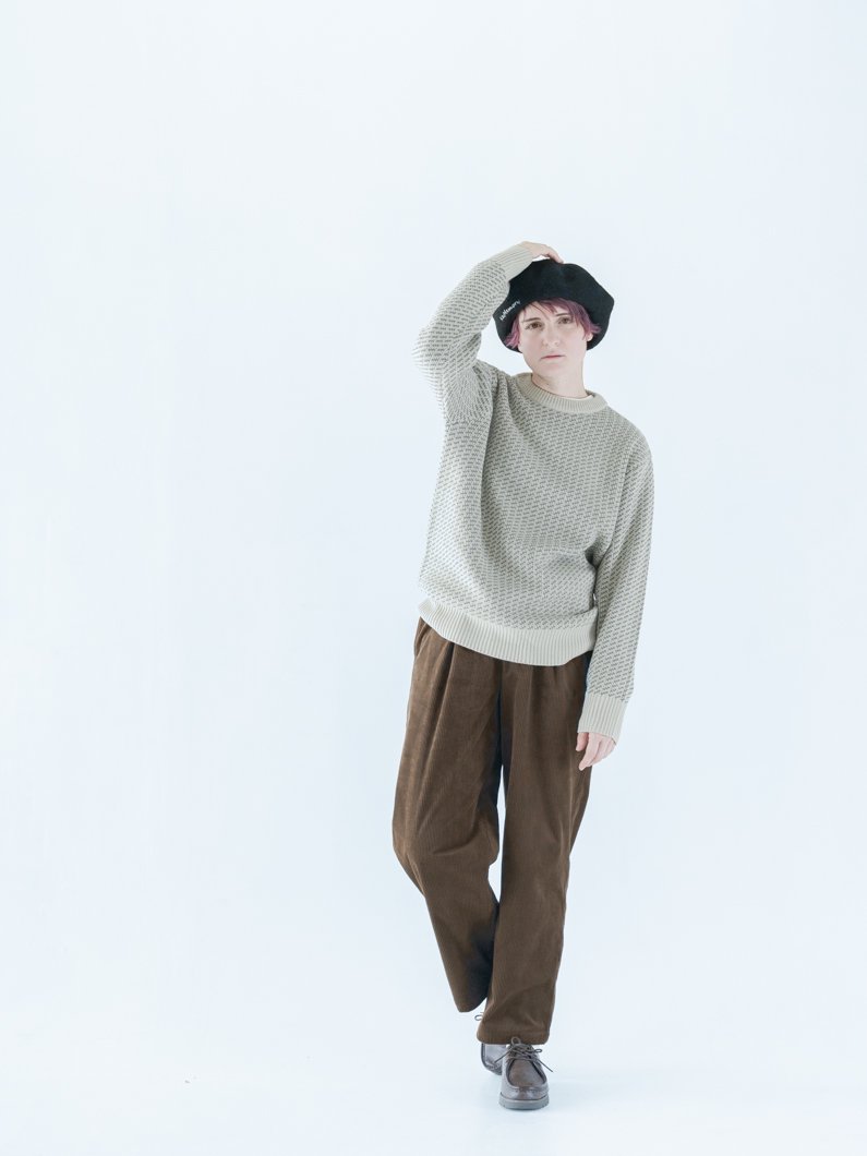 コーデュロイタックパンツ | BROWN - KEY MEMORY Online Shop コーデュロイタックパンツ | BROWN - KEY MEMORY Online Shop