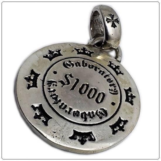 GABORATORY (ガボラトリー/ガボール) コイン ペンダント $1000 GABORATORY (ガボラトリー/ガボール) コイン ペンダント $1000