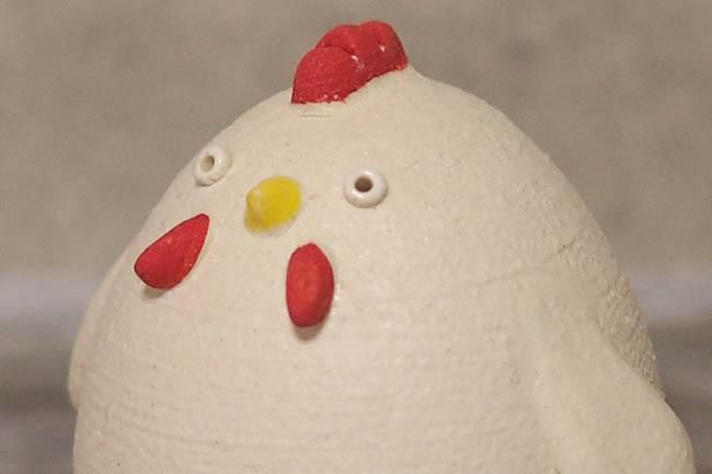 信楽焼】にわとりくん人形【置物】 Chickin figure - SHELTER 信楽焼】にわとりくん人形【置物】 Chickin figure - SHELTER