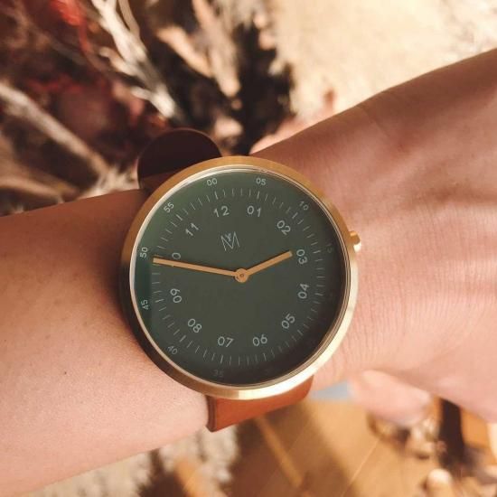 DUSTY OLIVE BROWN 40mm - マベン ウォッチズ MAVEN WATCHES DUSTY OLIVE BROWN 40mm - マベン ウォッチズ MAVEN WATCHES