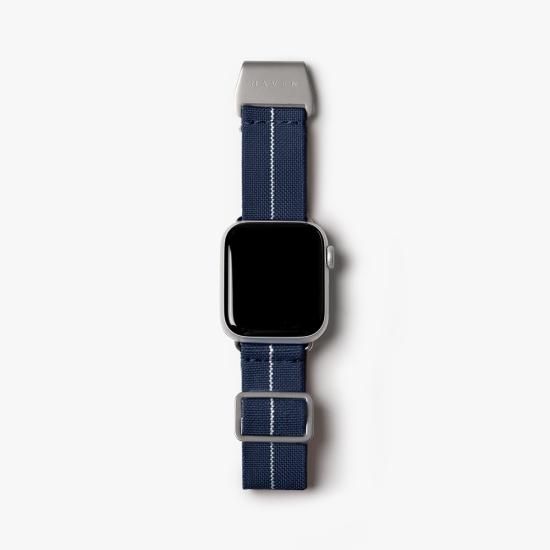 APPLE WATCH BELT NAVY - マベン ウォッチズ MAVEN WATCHES APPLE WATCH BELT NAVY - マベン ウォッチズ MAVEN WATCHES