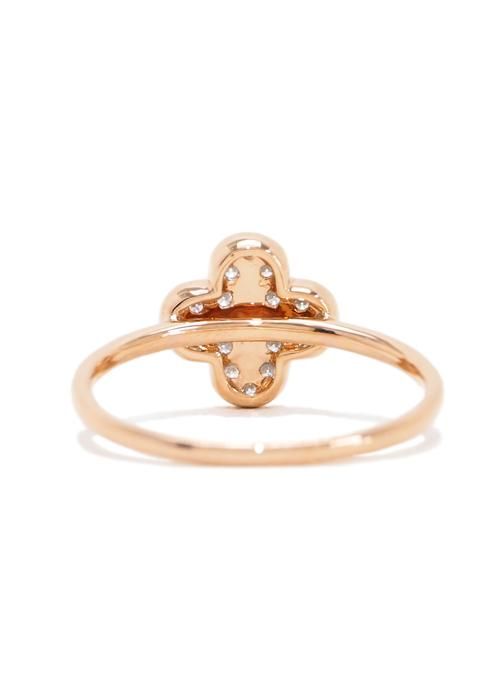 K18PG ダイヤモンド0.16ct リング | Hana・ミモザ - 【ジュエル K18PG ダイヤモンド0.16ct リング | Hana・ミモザ - 【ジュエル