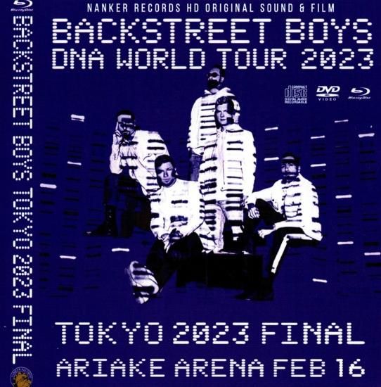 BACKSTREET BOYS / DNA WORLD TOUR 2023 (1BRD + 1DVDR + 2CDR) BACKSTREET BOYS / DNA WORLD TOUR 2023 (1BRD + 1DVDR + 2CDR)